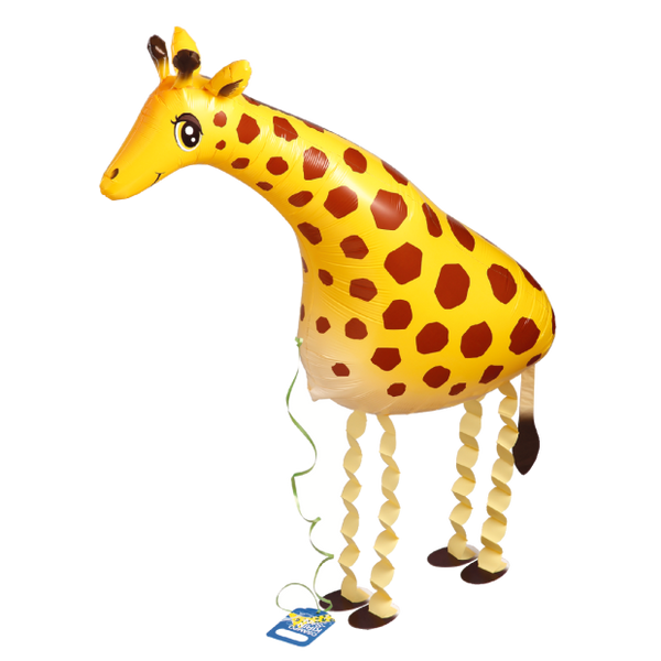 Walking Balloon Giraffe Pet Walker 71cm INFLATED #8932 – iCANDY Balloons